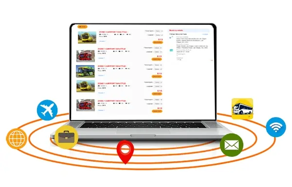 Shuttle Booking software | Shuttle booking system | Booking system